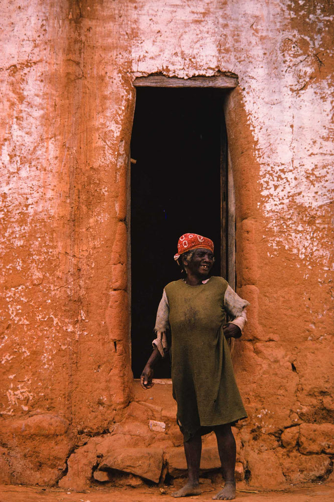 Older Woman in Doorway, Antananarivo – Jay Maisel