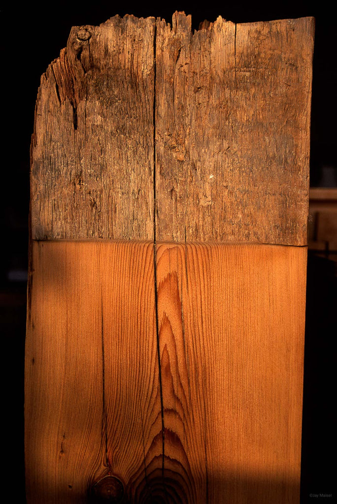 Half Sanded Timber – Jay Maisel