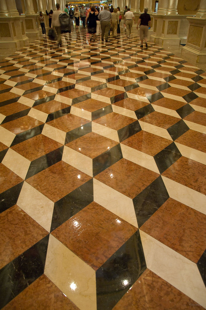 Trompe L'oeil Floor, Las Vegas – Jay Maisel