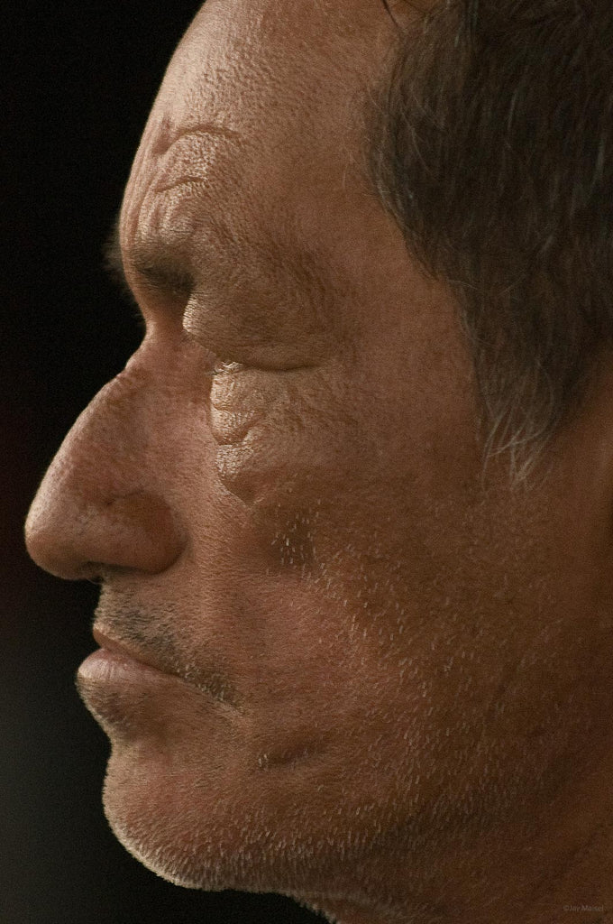 Profile of Older Man, Amazon, Brazil – Jay Maisel