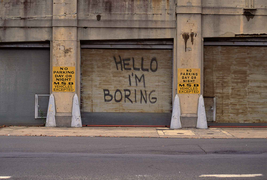 Hello I'm Boring, Australia – Jay Maisel