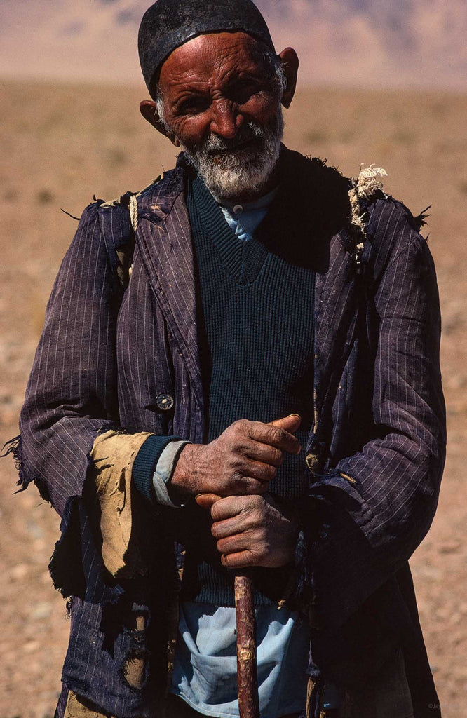Shepherd with Staff, Iran – Jay Maisel