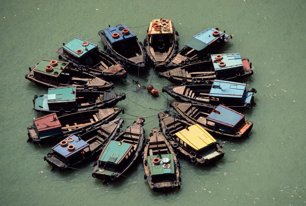Circle of Boats, Singapore – Jay Maisel