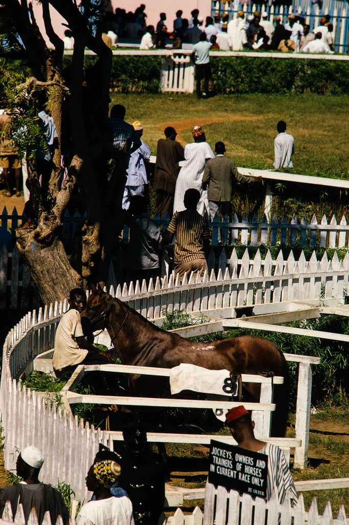 Horse Paddock, Ghana – Jay Maisel