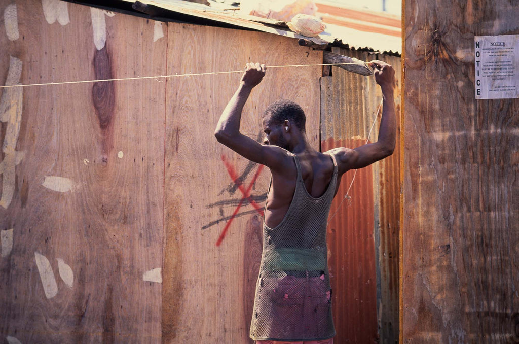 Man with String, Jamaica – Jay Maisel