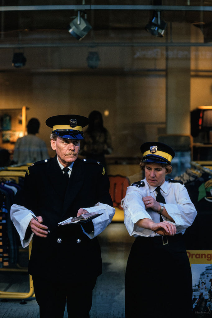 Two Police Officers, London – Jay Maisel